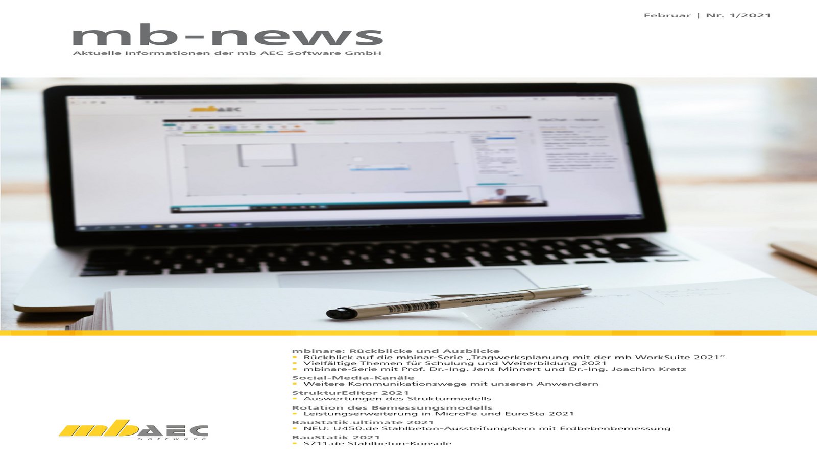 mb-news: mb AEC Software GmbH