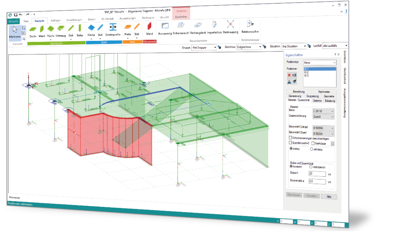 MicroFe - FE-System für Tragwerksplanung | mb AEC Software GmbH